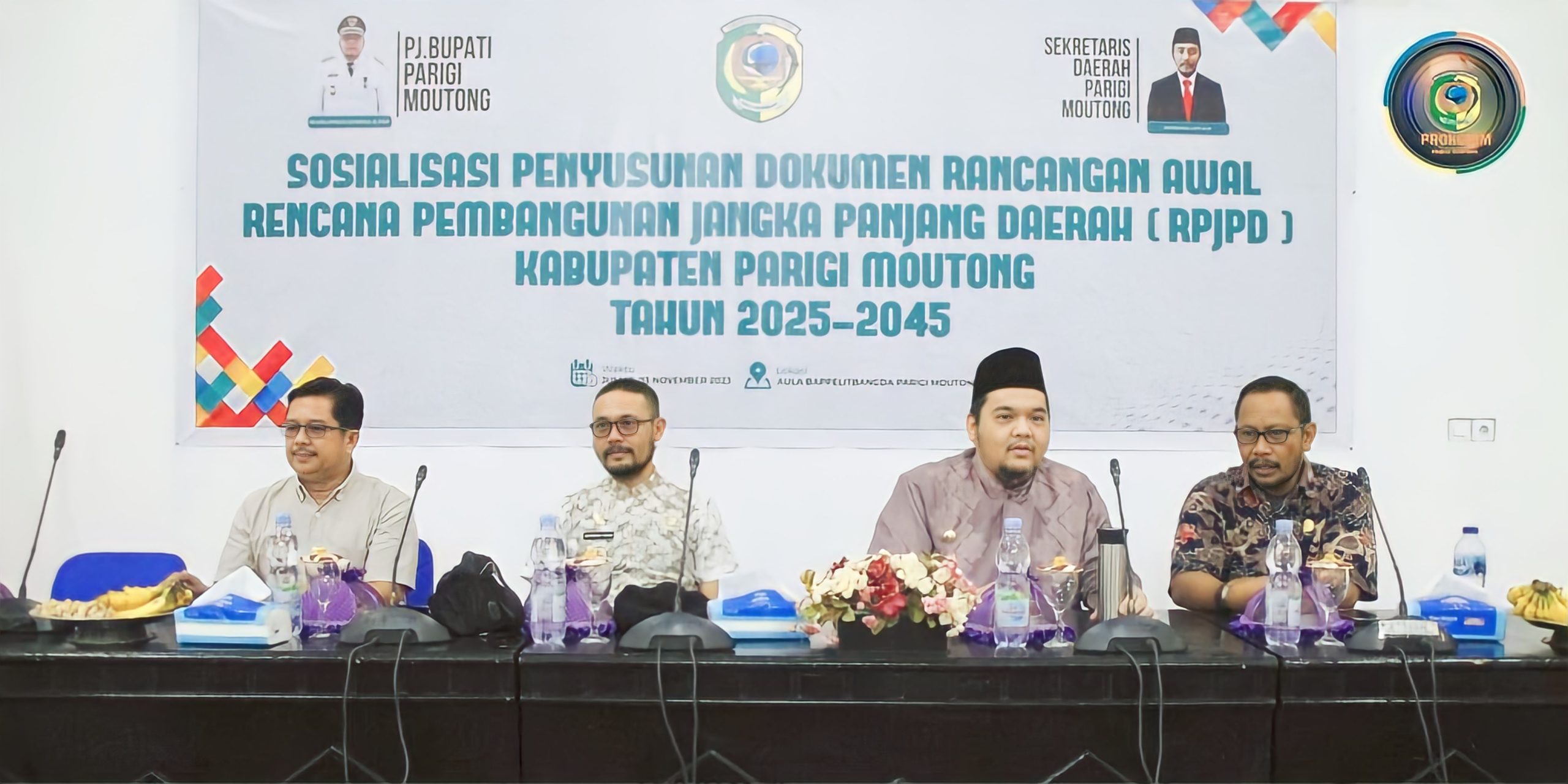 Pj. Bupati Parimo Richard Buka Sosialisasi Penyusunan Dokumen Rancangan ...